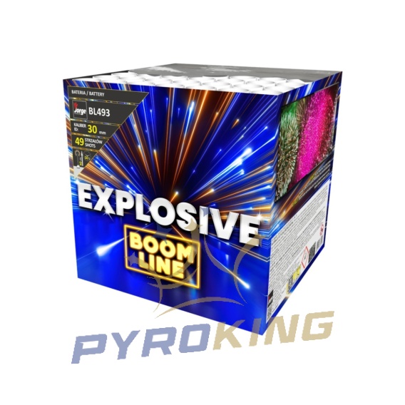 EXPLOSIVE BL493 - 49 strzałów - Jorge - Pyroking.pl